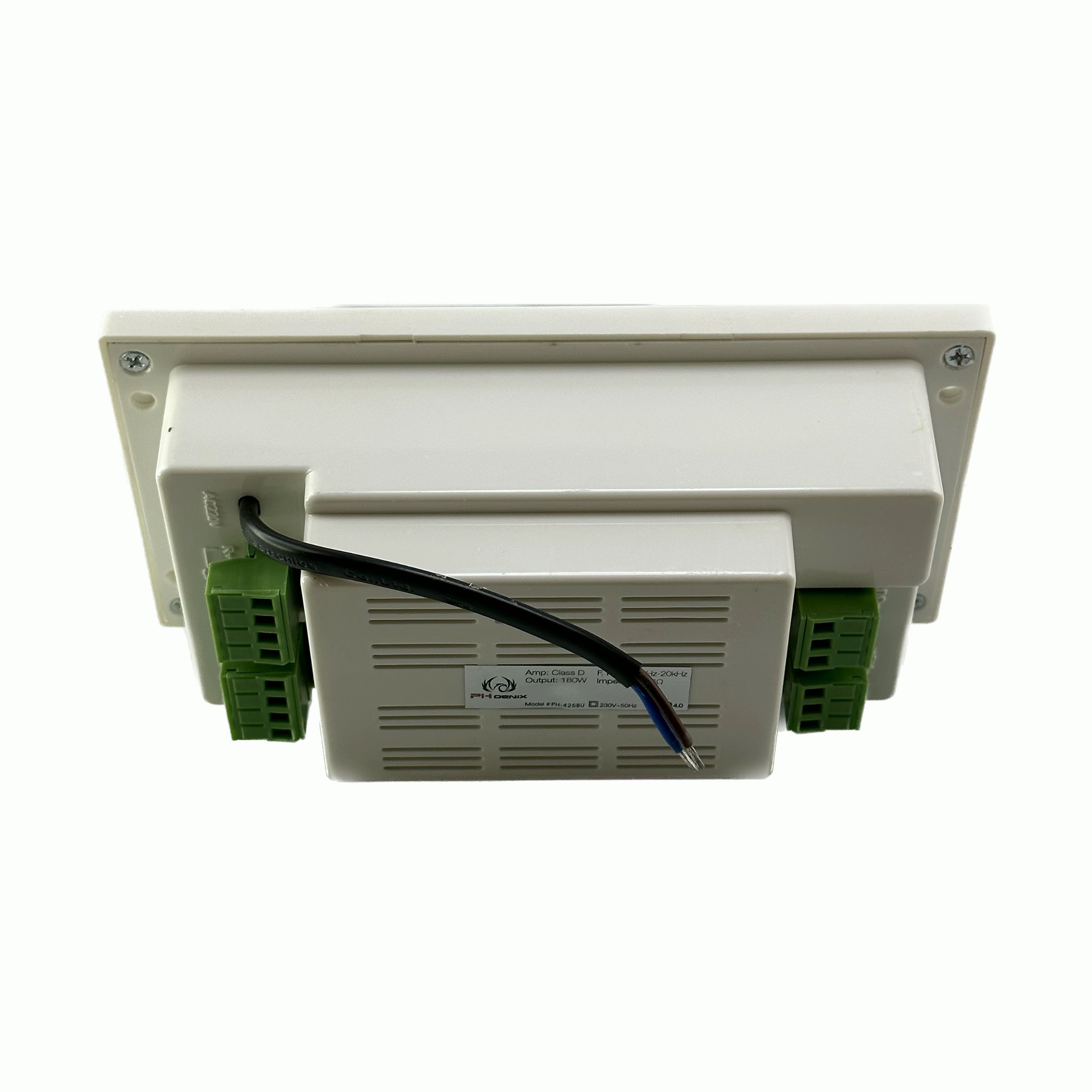 آمپلی فایر اهمی دیواری توکار فونیکس Phoenix PH-425BU - فروشگاه صدای ماندگار