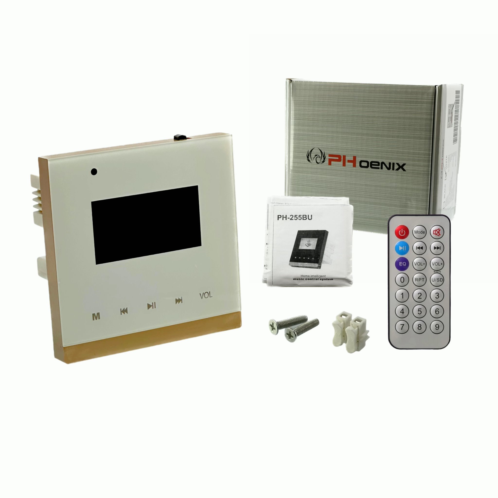 آمپلی فایر اهمی دیواری توکار فونیکس Phoenix PH-255BU - فروشگاه صدای ماندگار